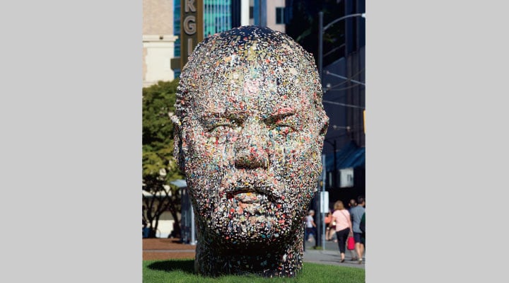 Sticky Self-Portrait