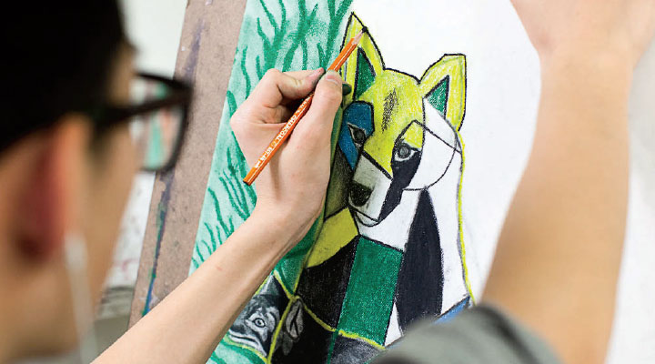 Draw Overlapping Animals