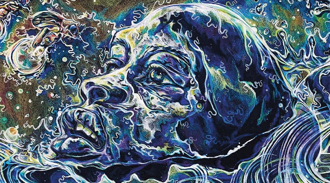 Into the Deep Student Artist Article for Students | Scholastic Art Magazine