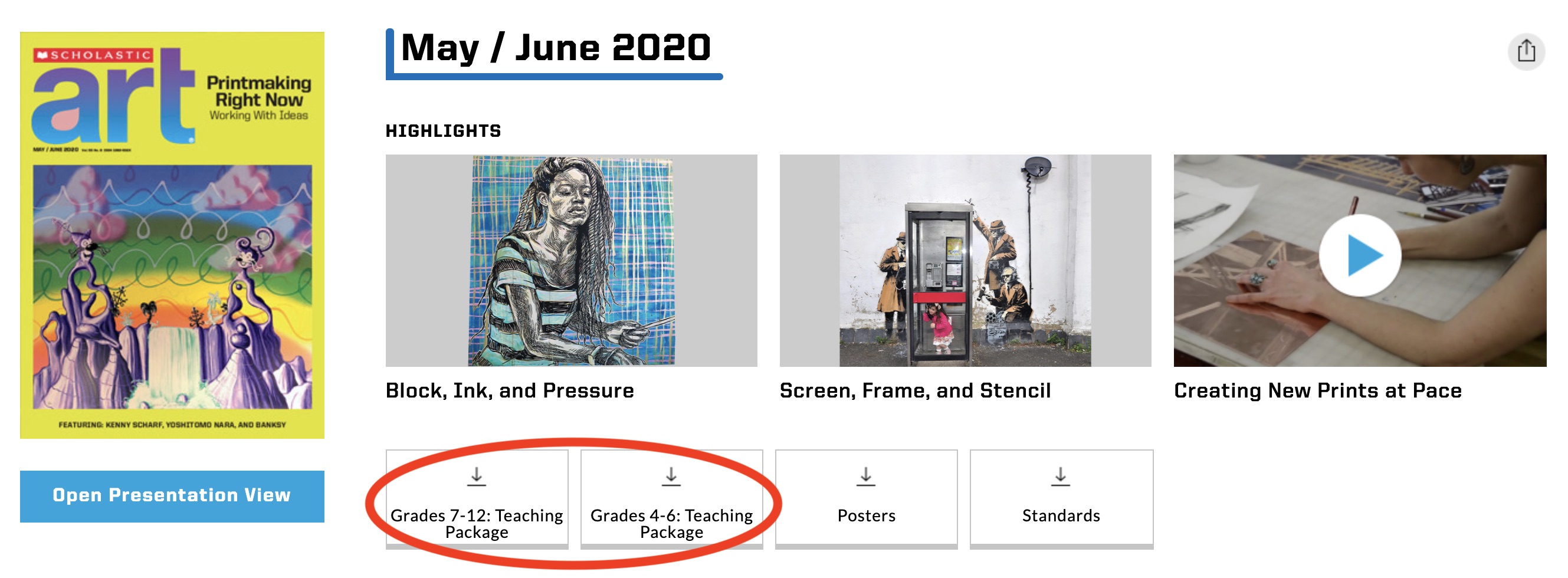 Explaining Our Skills Sheets