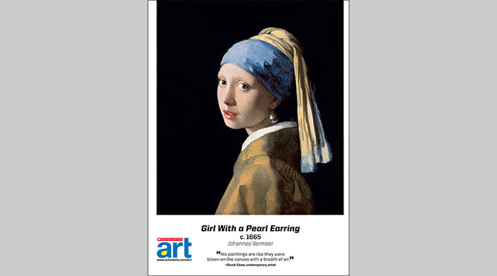 Girl with a Pearl Earring, Johannes Vermeer (c. 1665)
