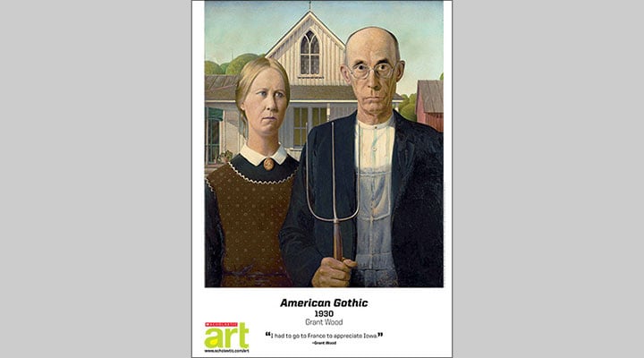 American Gothic, Grant Wood (1930)